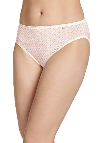 Jockey Underwear Women: Supersoft French Cut Underwear | Underwear Women Pack, 3 Pack, Pastel Pinwheel/Sand/Frosty Pink, 6