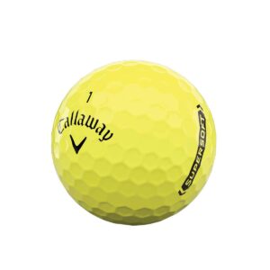 Callaway Golf Supersoft Golf Balls (2021 Version, Yellow)