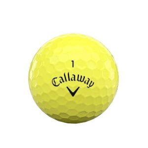 Callaway Golf Supersoft Golf Balls (2021 Version, Yellow)