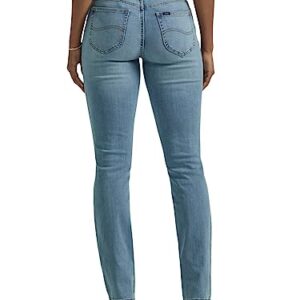 Lee Women's Ultra Lux Comfort with Flex Motion Straight Leg Jean North Shore 12