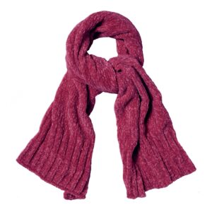 sojos lightweight ultra soft chenille ribbed thick scarf knit shawl for women for fall winter shawl wrap sc326 with rose