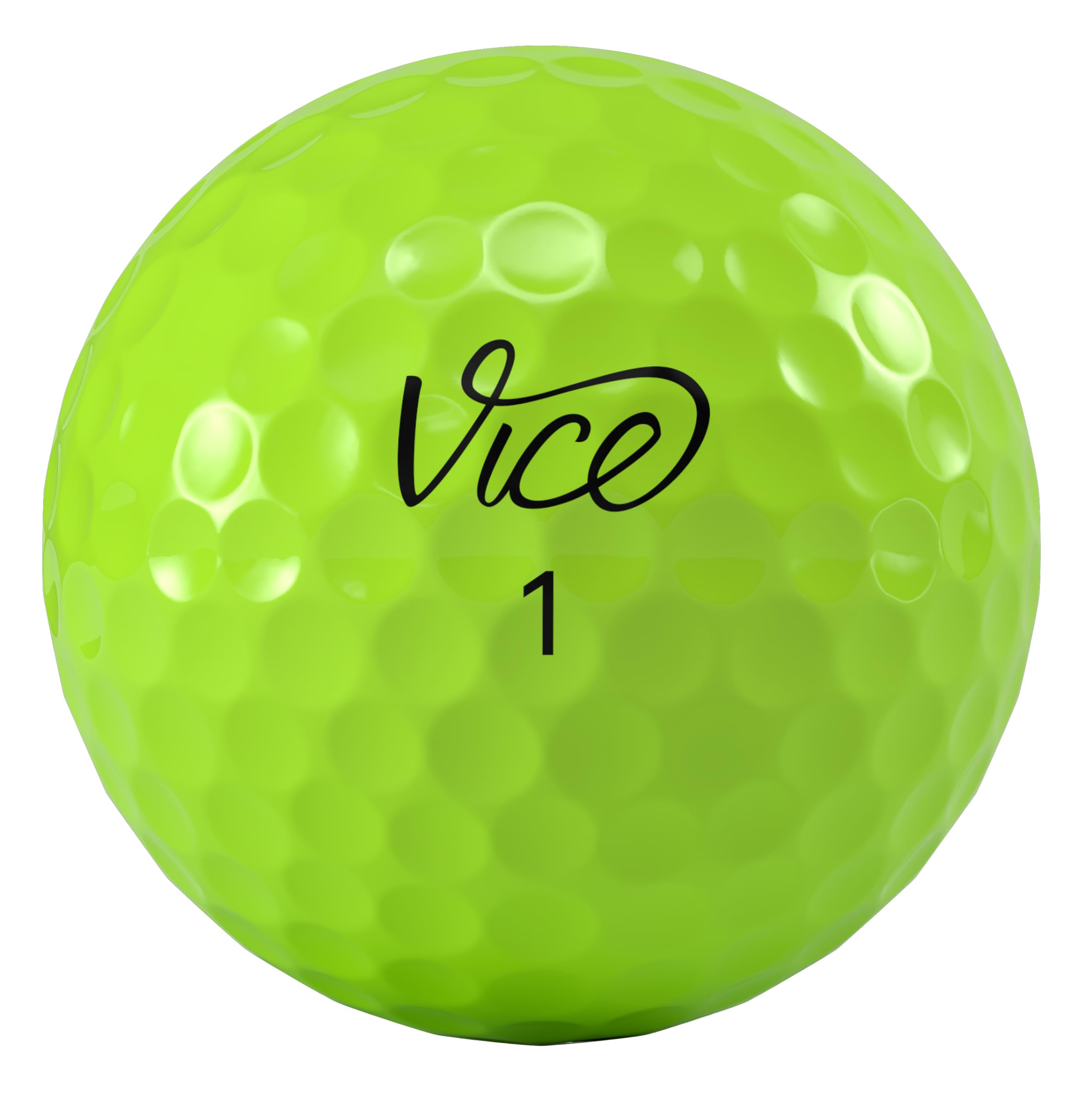 Vice Pro Soft Golf Balls, Lime (One Dozen)