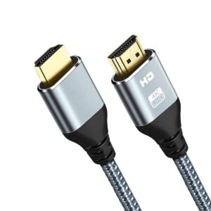 hdmi cable 4k 60hz 15 foot, high speed 18 gbps hdmi 2.0 cable, hdr, hdcp 2.2/1.4, 3d, 2160p,1080p 28awg hdmi cord for uhd samsung tv, monitor, ps4/3, xbox one