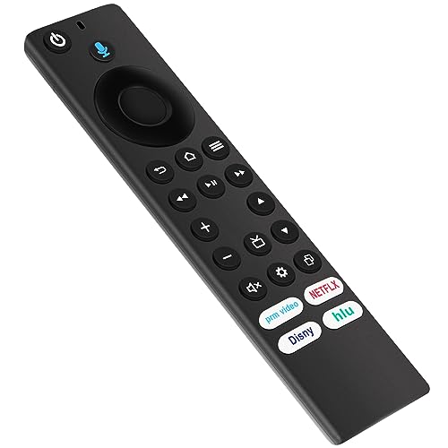 Voice Replacement Remote fit for Amazon Omni Series TV 43" 50" 55" 65" 75" 4K UHD Smart TV 4K65M600A 4K43M600A 4K55M600A 4K75M600A 4K50M600A Amazon TV 4-Series 4K50N400A 4K43N400A 4K55N400A