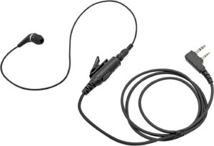 juyode quick disconnect earpiece 2 pin walkie talkie in-ear headset for baofeng uv-5r uv-82 uv-82hp bf-888s bf-f9 archsell ar-152 kenwood tk-2312 retevis h-777 rt21 rt22 rt68 single wire surveillance