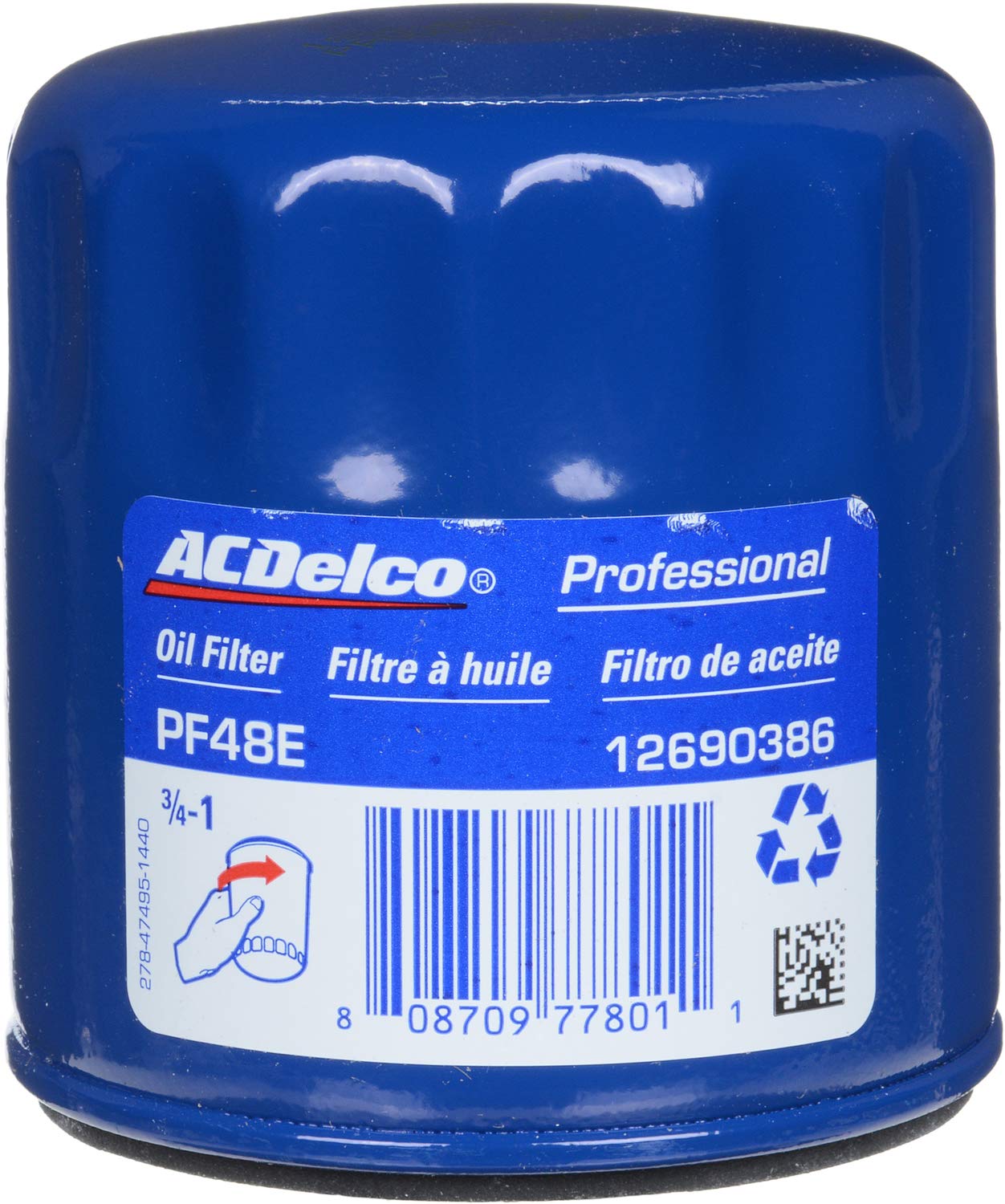 ACDelco GM Original Equipment PF48E Engine Oil Filter