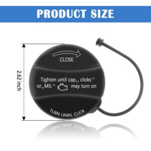 Car Gas Cap Cover,Tight-Sealing Automotive Replacement Fuel Tank Caps OEM#16117222391,Gas Tank Sealer Compatible with Mini Cooper BMW X1 X2 M3 Z4 128I 330CI 328XI 760LI