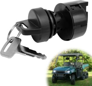 ignition key switch 3 position 6 pins compatible with polaris ranger 400 425 500 570 700 800 900 1000 sportsman 300 325 400 450 500 550 570 700 800 rzr 570 800 900&more-replace 4011002 4012165 4010390