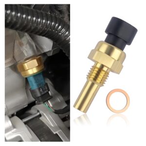 engine coolant temperature sensor,standard oem#213-4514 12608814 coolant temp sensor compatible with gmc cadillac buick chevy,ideal automotive replacement ect sensor accessories