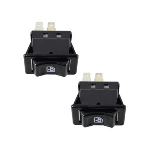 Camaro Window Switch - Power Window Switch Compatible with 1982-1992 Camaro RS Z28 IROC-Z, 1982-1984 Pontiac Firebird 14066564 10098781 (Pair of Power Window Switch)