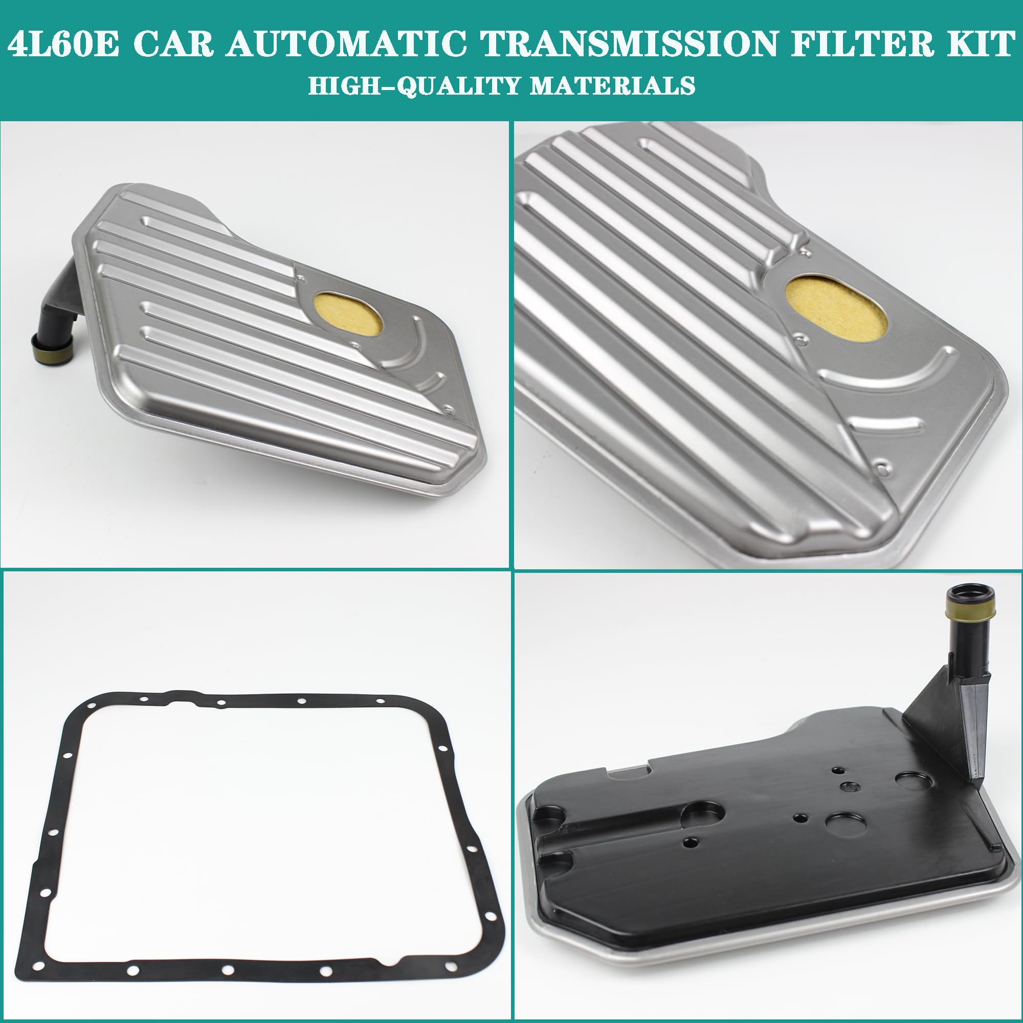 YzusGomumu 4L60E Car Automatic Transmission Filter Kit Compatible with Chevrolet Avalanche Blazer C1500 Silverado 1500 2500 Cadillac GMC Replaces# TF289 FT1146A 24236799 24200796 24229186 25174487