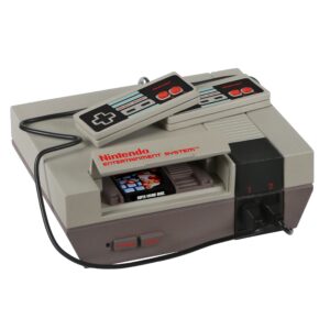 hallmark keepsake christmas ornament, nintendo entertainment system nes console ornament with light and sound, gifts for gamers