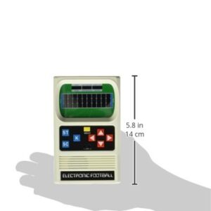 Basic Fun Classic, Retro Handheld Football Electronic Game, One Size Fits All