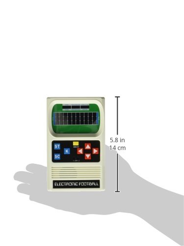 Basic Fun Classic, Retro Handheld Football Electronic Game, One Size Fits All