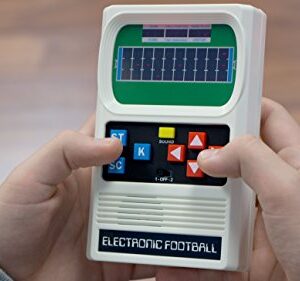 Basic Fun Classic, Retro Handheld Football Electronic Game, One Size Fits All