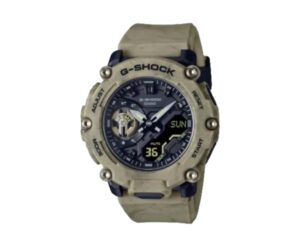 g-shock by casio men's ga2200sl-5a green analog-digital watch