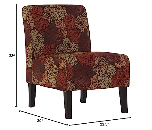 Linon Coco Accent Chair, Harvest