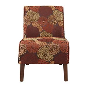 Linon Coco Accent Chair, Harvest