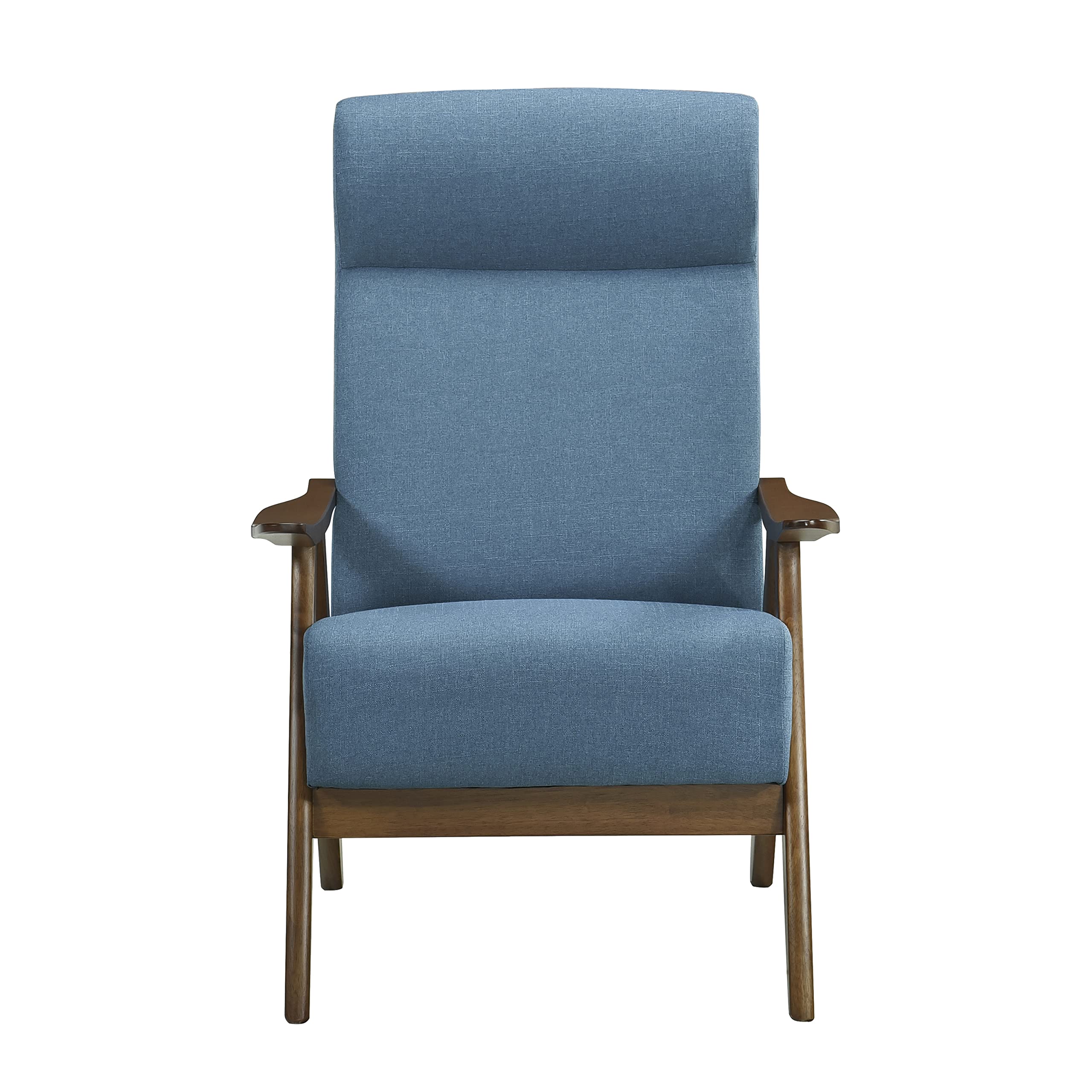 Lexicon Selles Fabric Accent Chair, Blue