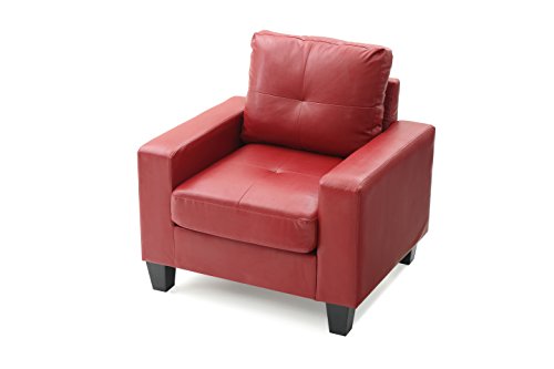 Glory Furniture Newbury Club Chair Red