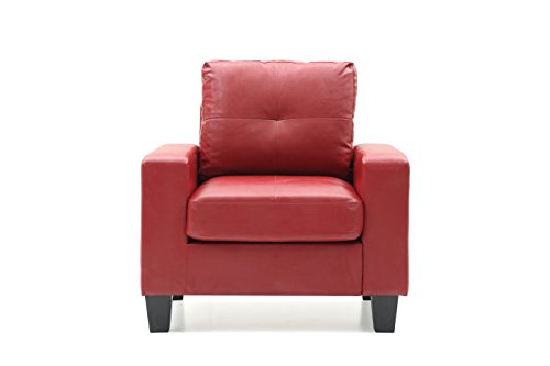 Glory Furniture Newbury Club Chair Red