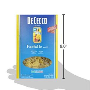 De Cecco Farfalle Pasta, 16 Oz