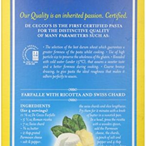 De Cecco Farfalle Pasta, 16 Oz