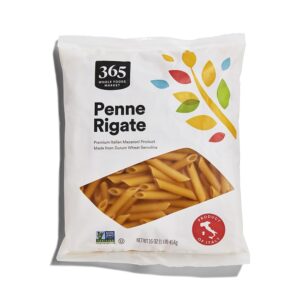 365 by whole foods market, pasta penne rigate, 16 ounce