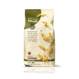 organic felicetti cavatappi pasta italian non-gmo 16oz (454g)