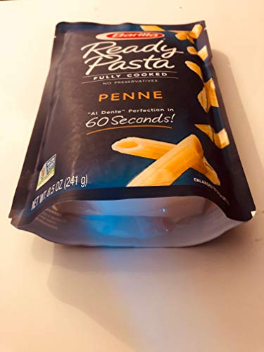 8-pack Variety, Barilla Ready Pasta: 2 pouches each of Rotini, Penne, Elbows, and Gemelli [2020]