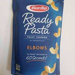 8-pack Variety, Barilla Ready Pasta: 2 pouches each of Rotini, Penne, Elbows, and Gemelli [2020]