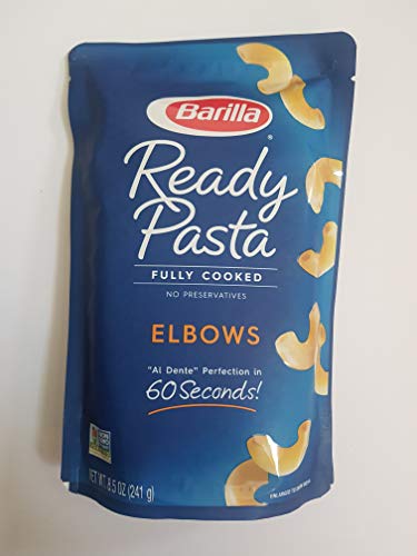 8-pack Variety, Barilla Ready Pasta: 2 pouches each of Rotini, Penne, Elbows, and Gemelli [2020]