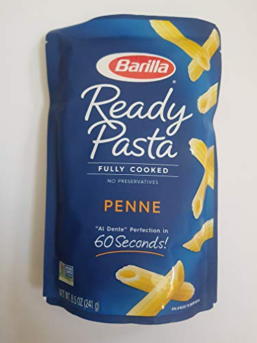 8-pack Variety, Barilla Ready Pasta: 2 pouches each of Rotini, Penne, Elbows, and Gemelli [2020]