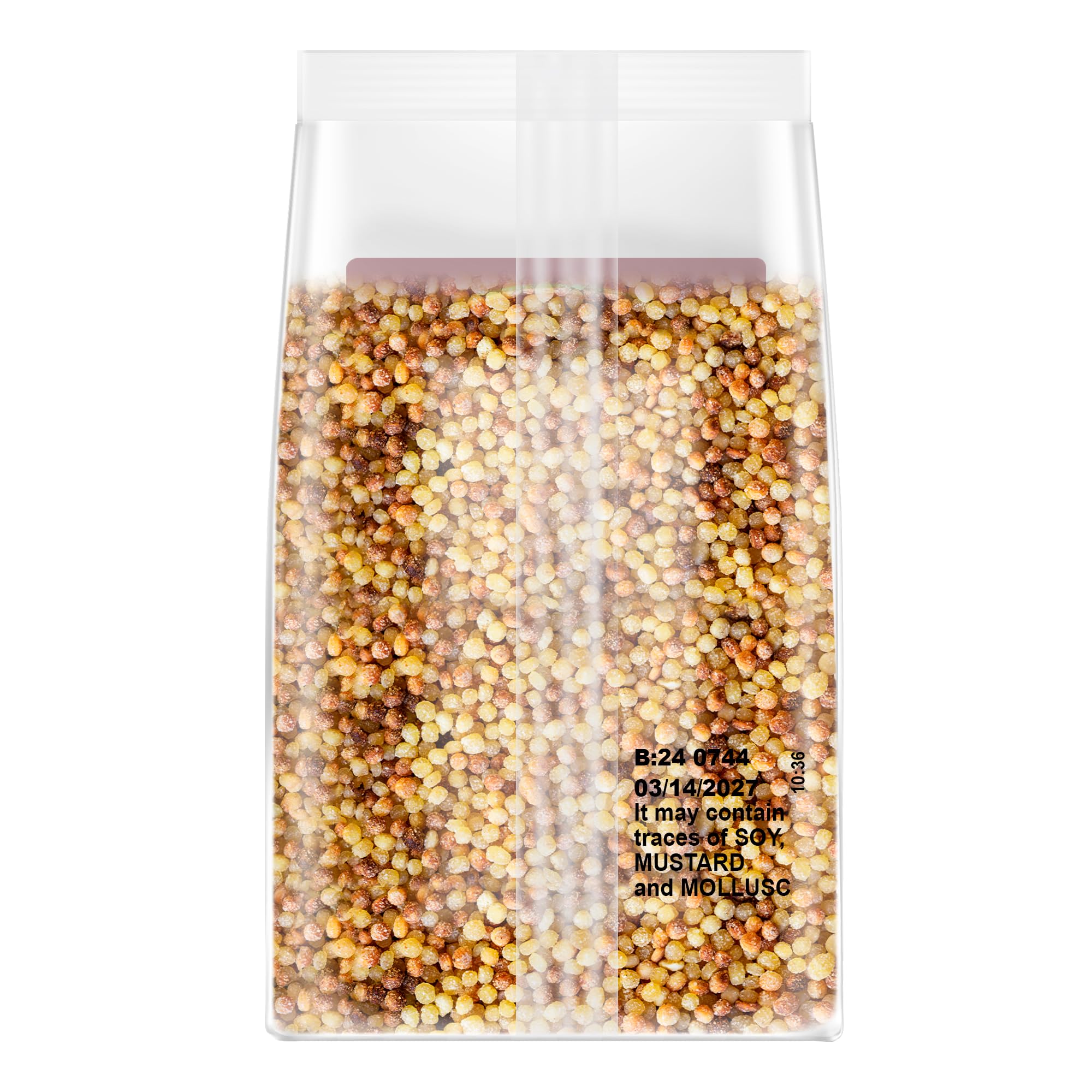 Sanniti Toasted Fregola Sarda FIne Semolina Pasta Fregula Tostata Fina, 17.6 oz