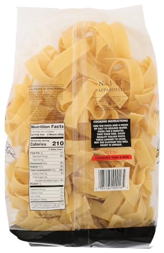 Garofalo No.1-35 Pappardelle Semolina Pasta, 16 oz (Pack of 2)