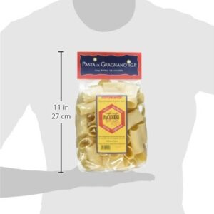 Paccheri Organic Italian Pasta di Gragnano I.G.P.| Pastai Gragnanesi | USDA Certified Organic| 17.6oz (500g)