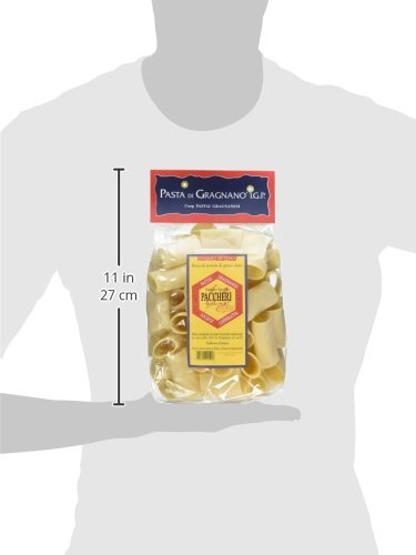 Paccheri Organic Italian Pasta di Gragnano I.G.P.| Pastai Gragnanesi | USDA Certified Organic| 17.6oz (500g)