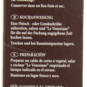 Le Veneziane - Italian Anellini Pastina [Gluten-Free], (4)- 8.8 oz. Pkgs