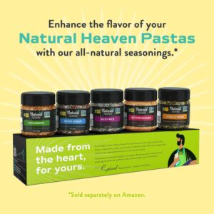 Natural Heaven Hearts of Palm Pasta, Spaghetti Noodles - Low Carb Pasta, Gluten-Free, Paleo, Keto Pasta Noodles, Plant-Based Healthy Food, 9 Oz (Pack of 6)