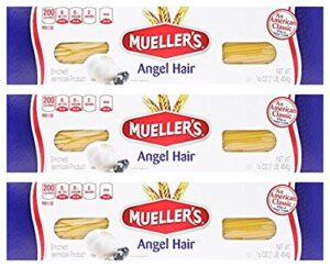 mueller's angel hair pasta, 16 oz (pack of 3)