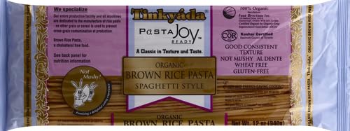 Tinkyada Pasta Joy Ready, Spaghetti, Brown Rice, Organic, 12oz