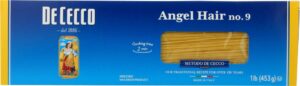 de cecco angel hair pasta, 16 oz boxes, 5 pk