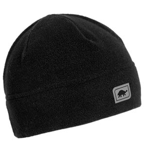 turtle fur beanie chelonia 150 fleece hat, black