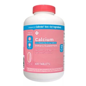 member's mark calcium 600mg with vitamin d-3 600tablets