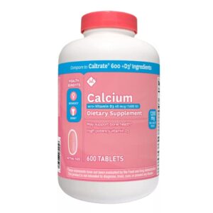 Member's Mark Calcium 600mg with vitamin D-3 600Tablets