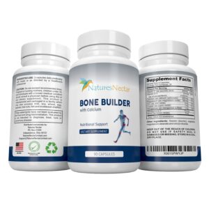 bone builder joint supplements for women - increased bone health plus new growth - bone strength formula - organic bone care for max raw absorption boost - feel new life & alive