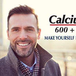 CALCIUM 600mg + D3 Dietary Supplement by ALFA Vitamins - Promotes Healthy Bones - Healthy Teeth - Healthy Heart - Healthy Nervous System -100 Tablets