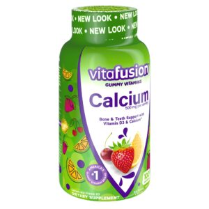 Vitafusion Calcium Gummies, 500 mg (2 Pack, 200 ct.)