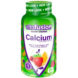 Vitafusion Calcium Gummies, 500 mg (2 Pack, 200 ct.)