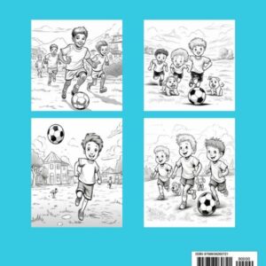 CALCIO: Coloring Book (Italian Edition)